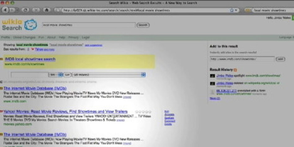 Vermeintlicher "Google-Killer" Wikia Search: Die Mit-Suchmaschine - taz.de